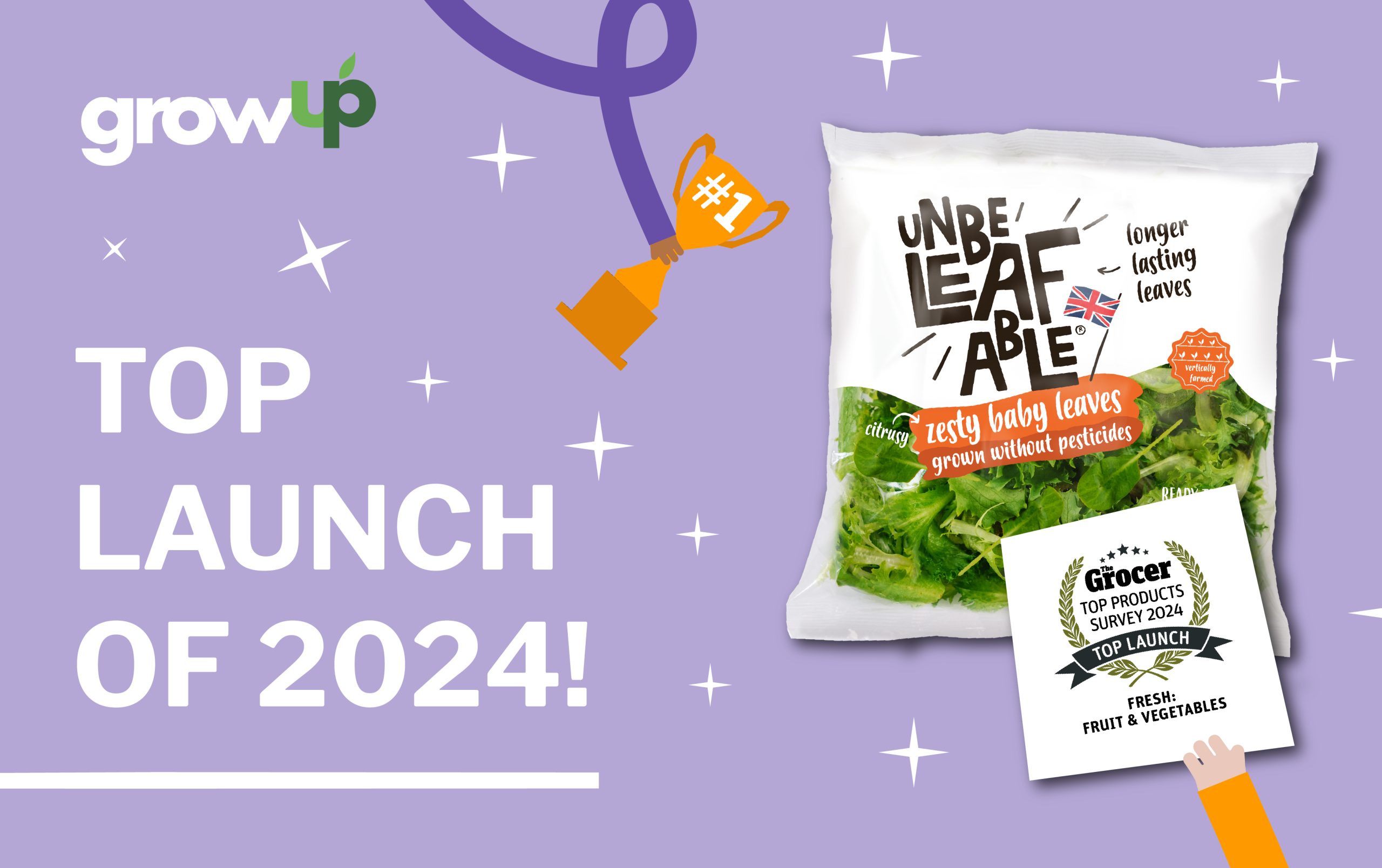 Unbeleafable zesty baby leaves crowned as The Grocer’s Top Launch of ...